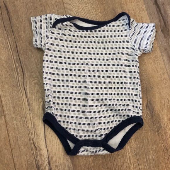 Baby Starters | One Pieces | For 10 Navy Gray Hash Marks Onesie | Poshmark